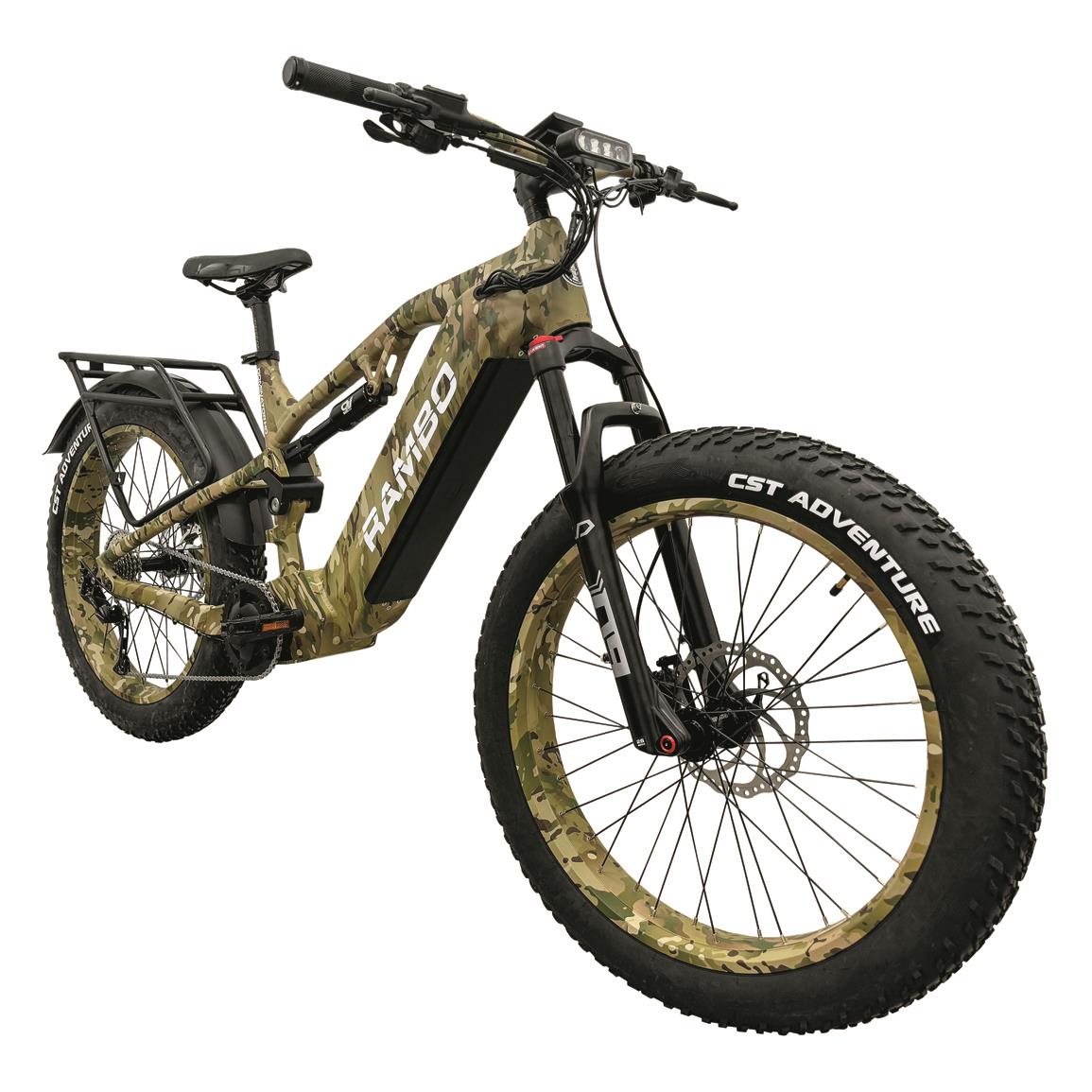 Rambo Dominator HD E-Bike, Multicam | Sportsman's Guide