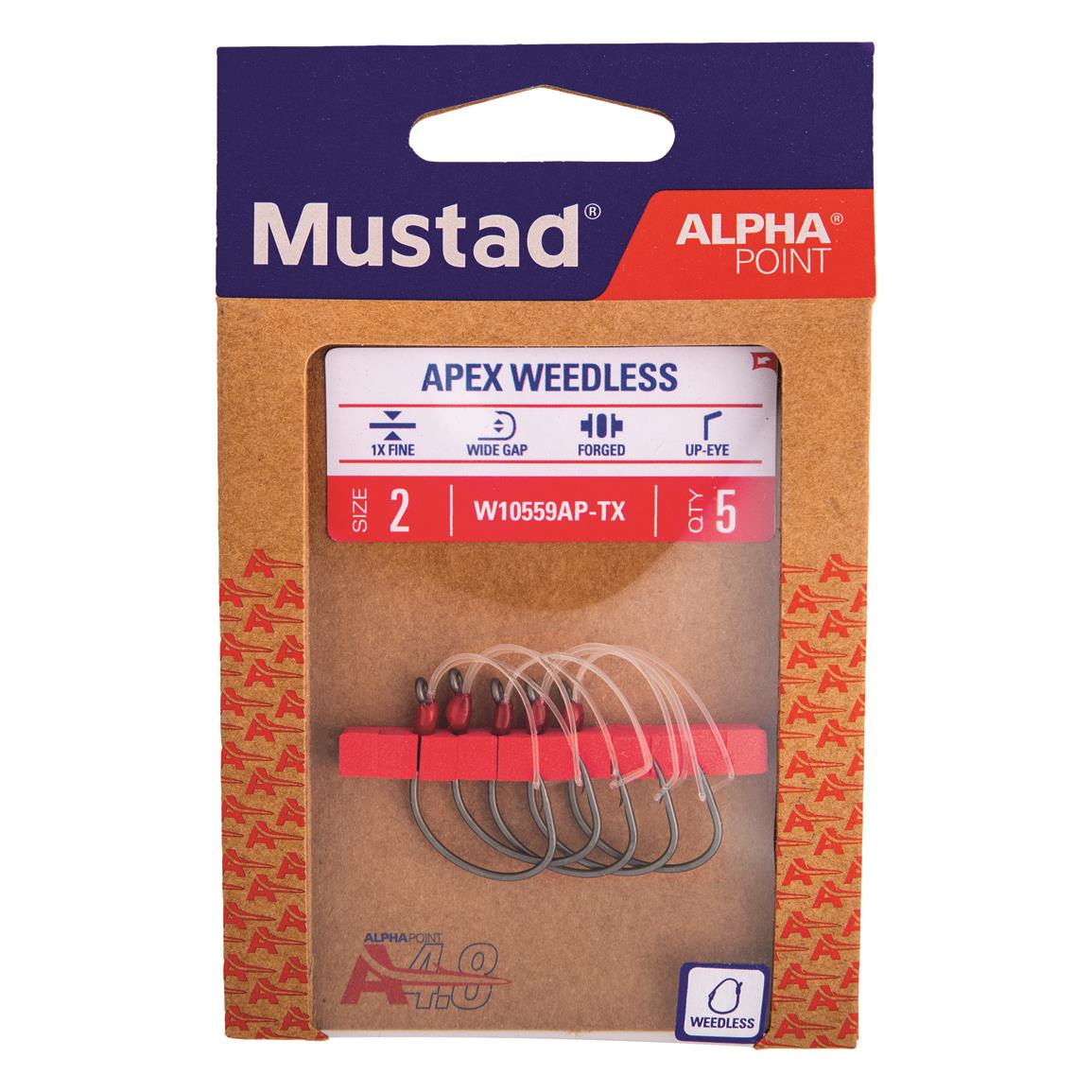 VMC Redline Hybrid Wide Gap Fishing Hook, 5 Pack - 733006, Hooks ...