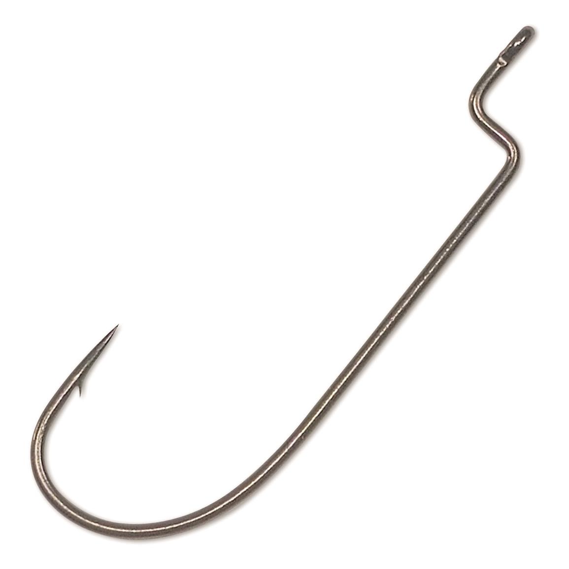 Gamakatsu Nano Alpha O’Shaughnessy Bend Offset Worm Hooks - 742827 ...