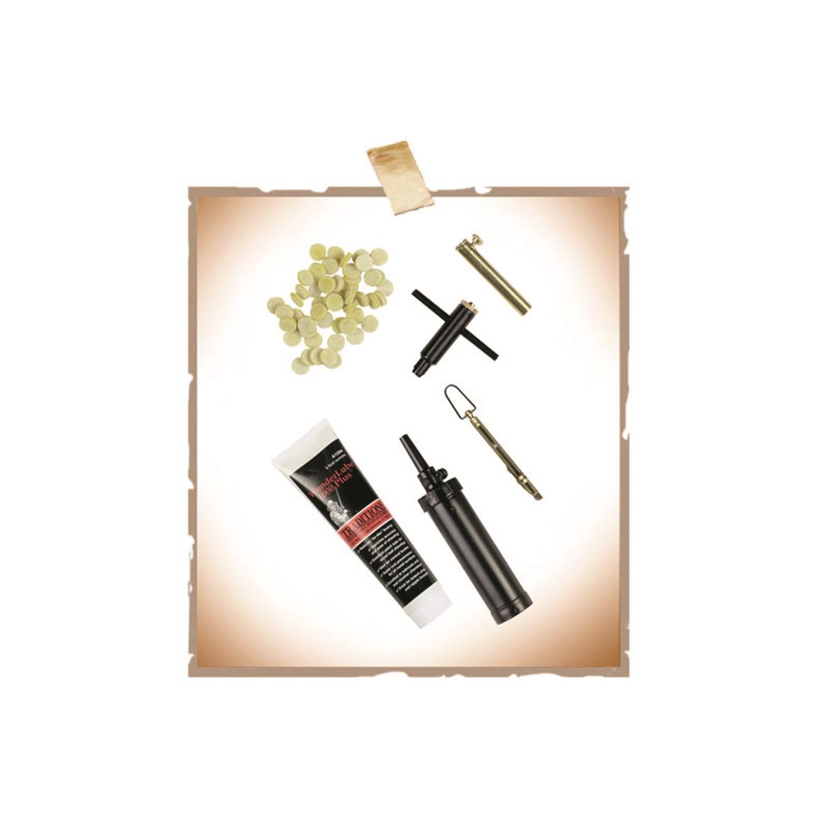 Traditions Black Powder Revolver Shooter's Kit - 743118, Black Powder ...