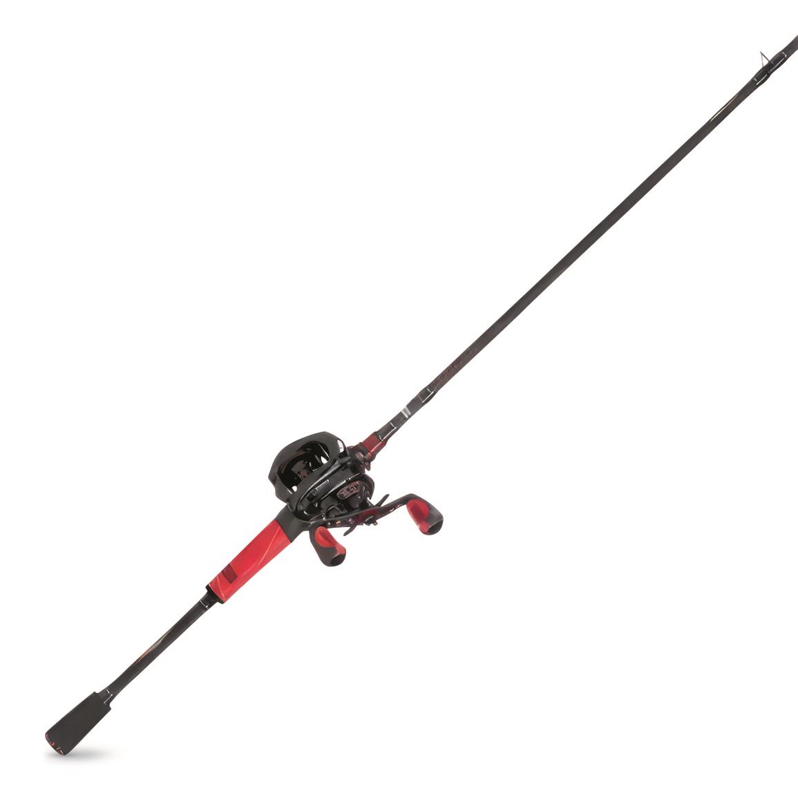 Guide Gear Baitcasting Rod and Reel Combo Kit with 30-lb. Braided Line ...