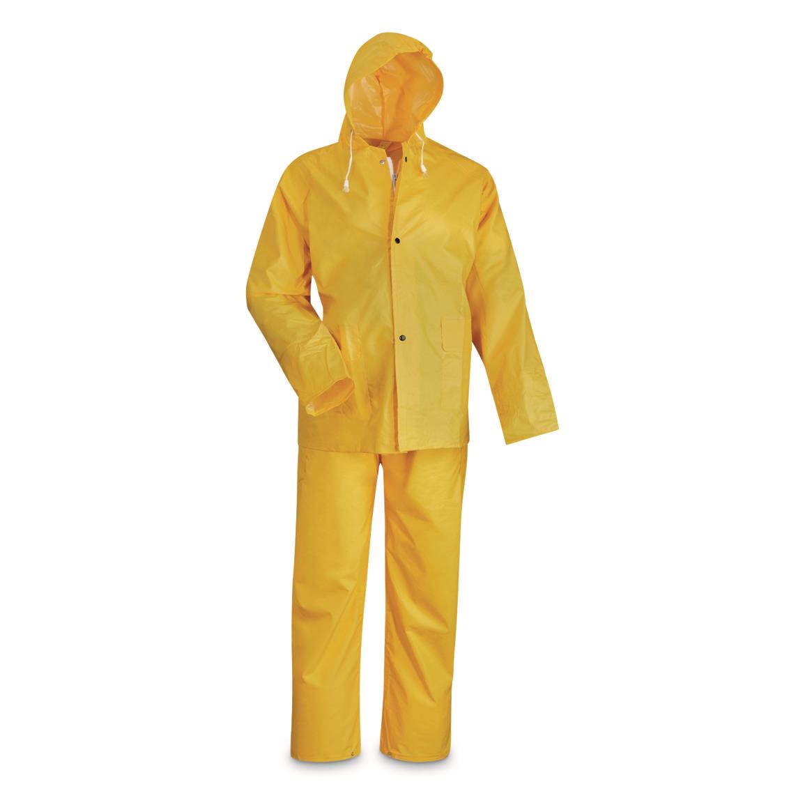Italian Military Surplus Marine Rain Suit, New | Sportsman's Guide
