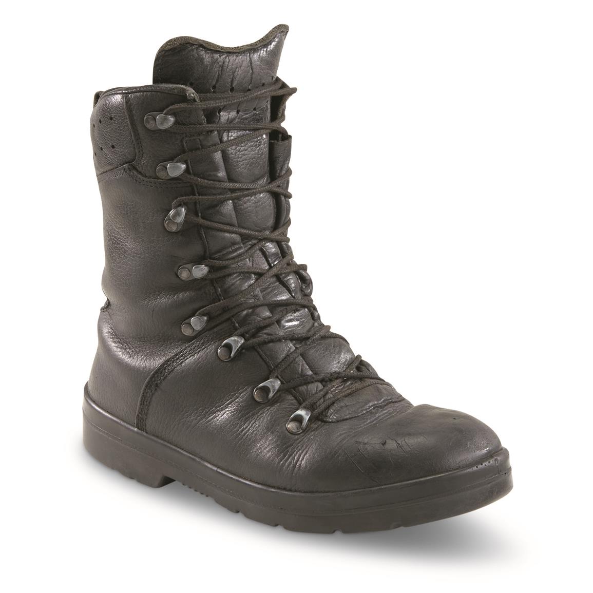 German Military Surplus Combat Boots, Used | Sportsman's Guide