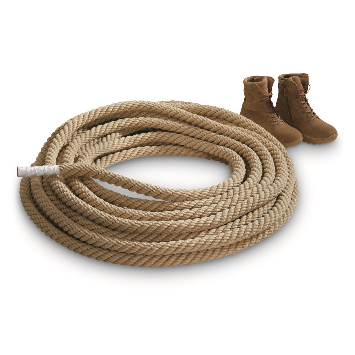 Swiss Military Surplus 33 Meter 38mm Mariners Rope, New | Sportsman's Guide