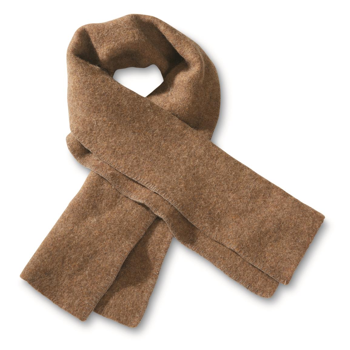 Swiss Military Surplus Wool Scarves, 2 Pack, Like New | Sportsman's Guide