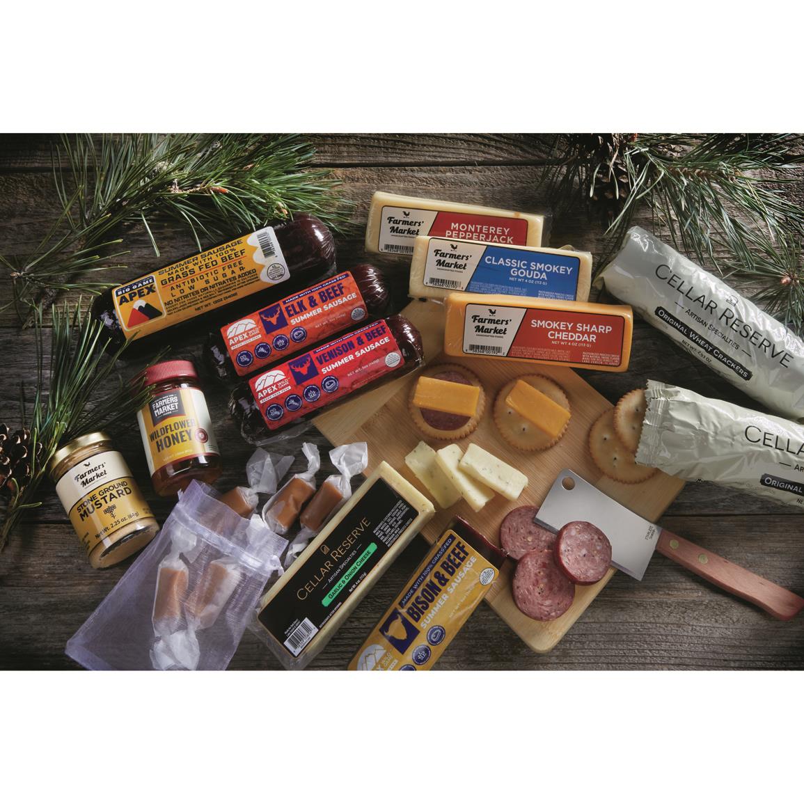 APEX Wild Game Adventurer Sausage & Cheese Gift Set | Sportsman's Guide