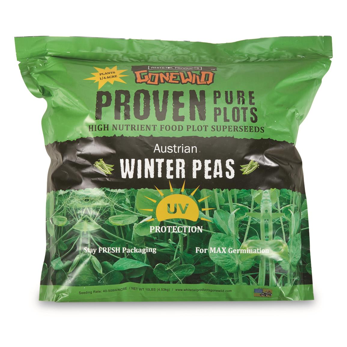 Proven Pure Plots Winter Peas | Sportsman's Guide