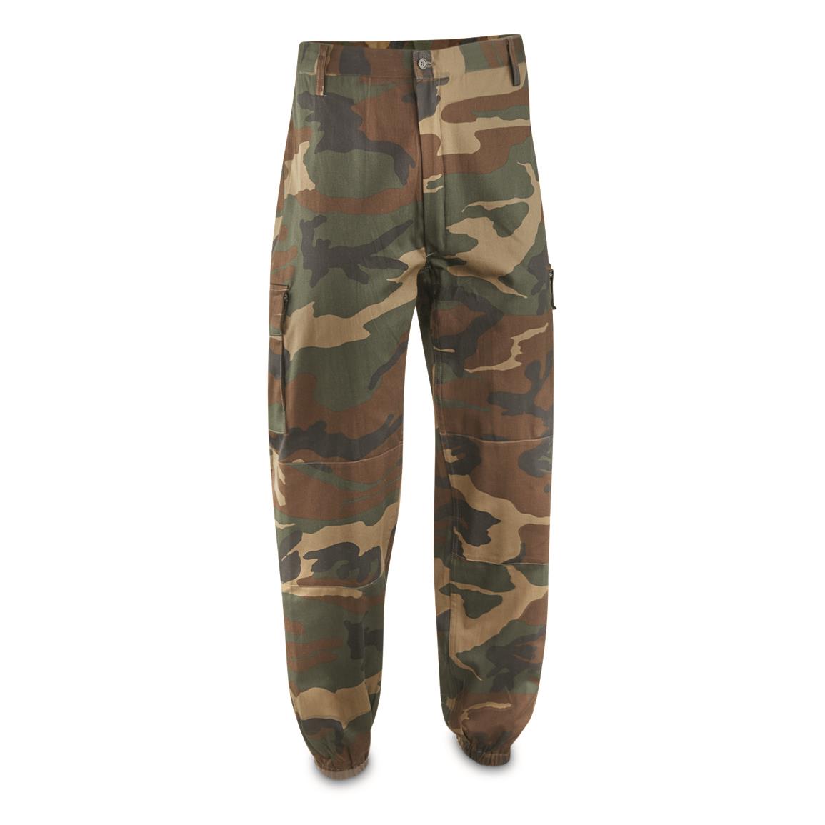 Italian Military Surplus BDU Field Pants, New | Sportsman's Guide