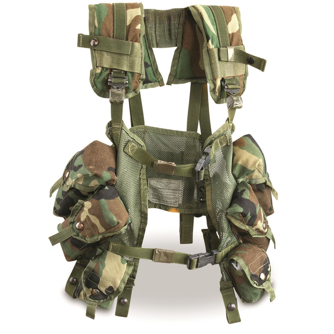 U.S. Military Surplus Load Bearing Vest, Used | Sportsman's Guide