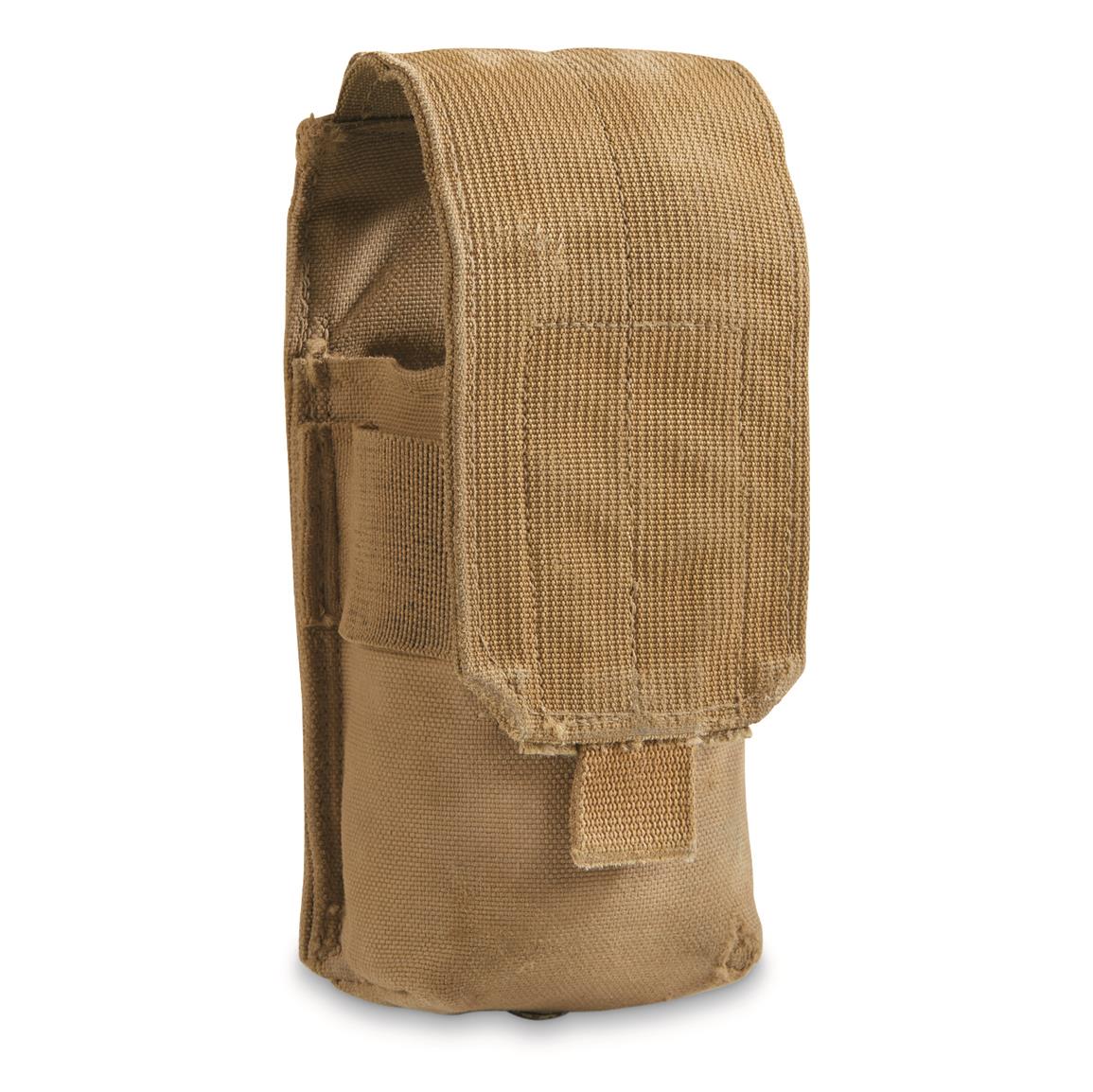 USMC Military Surplus FILBE Double M16/M4 Mag Pouch, 2 Pack, Used ...