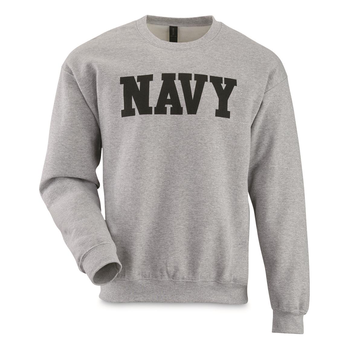 U.S. Navy Surplus Sweatshirt, New | Sportsman's Guide