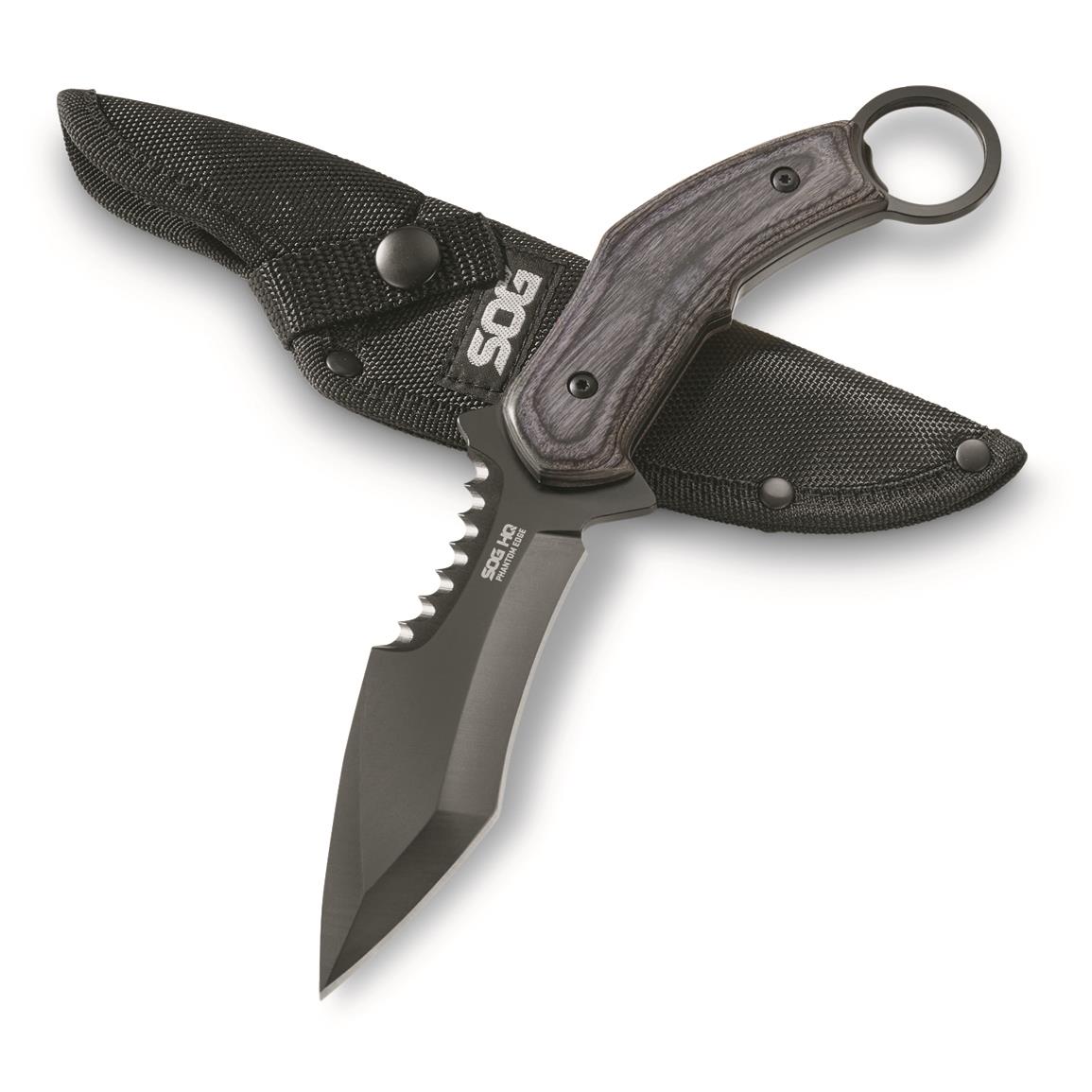 SOG Phantom Edge Karambit Fixed Knife | Sportsman's Guide