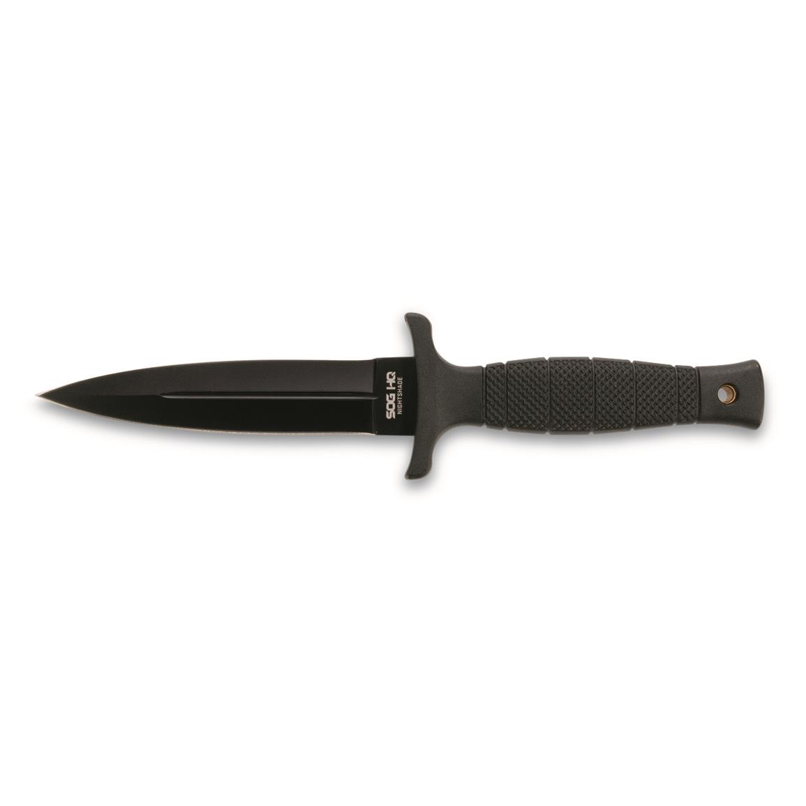 SOG NIghtshade Boot Knife - 745478, Tactical Knives at Sportsman's Guide