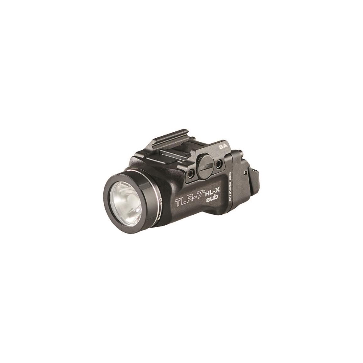 Streamlight TLR-7 HL-X Sub USB Multi-Fuel Handgun Light, fits Glock 43X ...