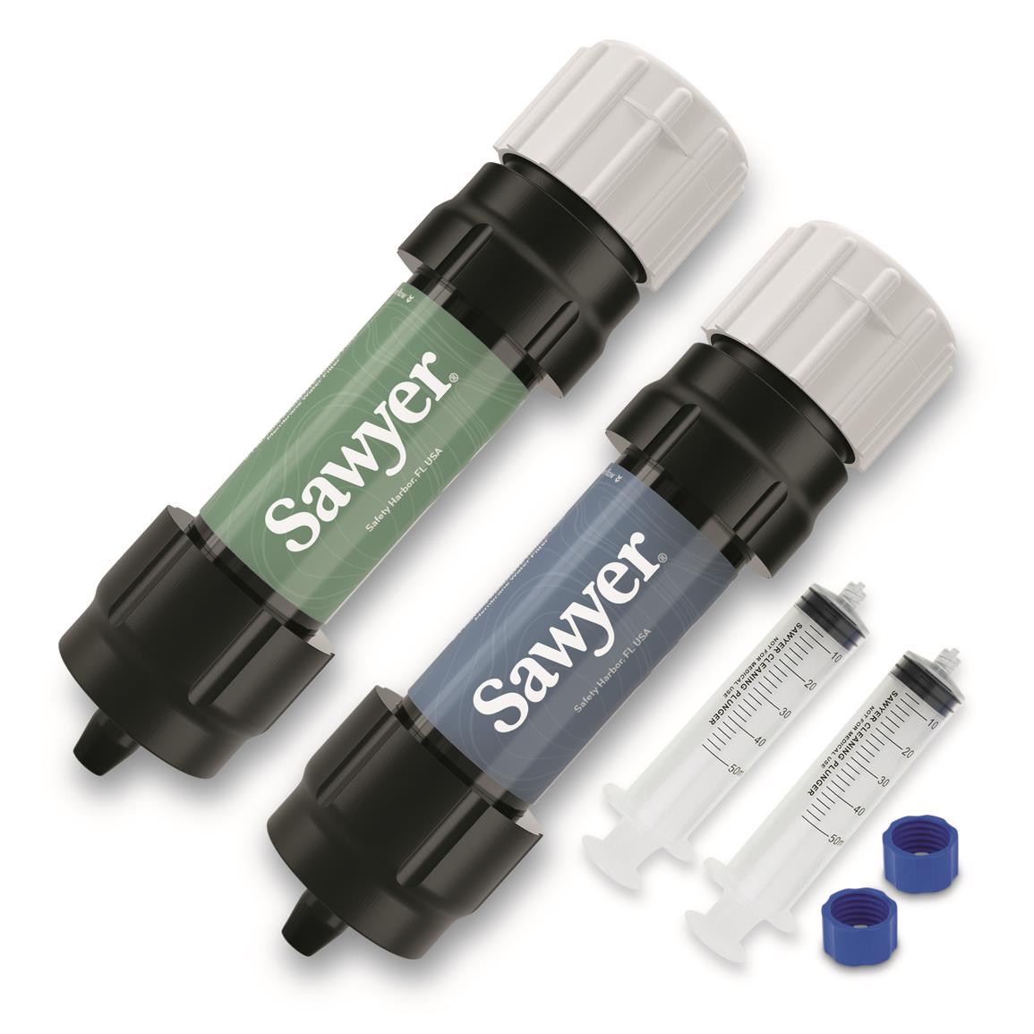 Sawyer Dual Mini Water Filtration System, 2 Pack | Sportsman's Guide