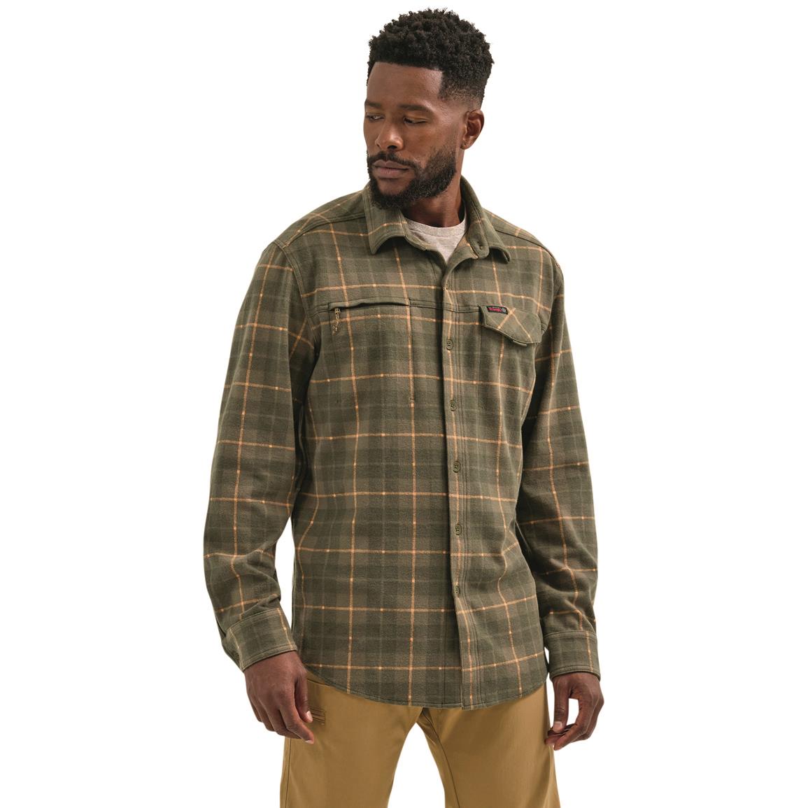 Wrangler Atg Campsite Button Down Shirt Sportsman S Guide