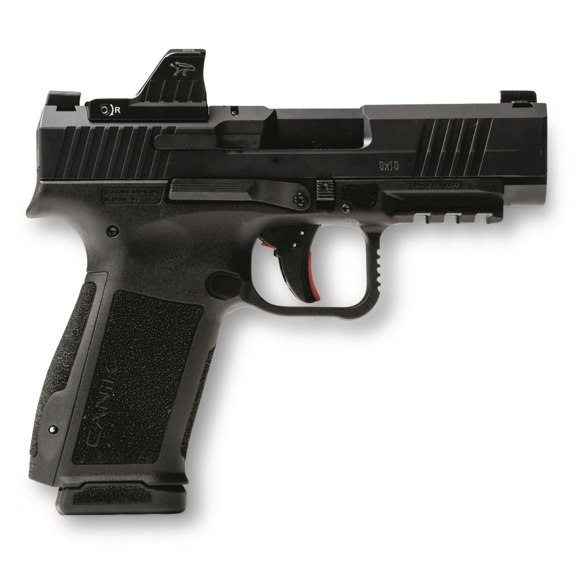 Canik METE MC9LS, Semi-auto, 9mm, 3.63" Barrel, 17+1 Rounds, M01 Optic | Sportsman's Guide