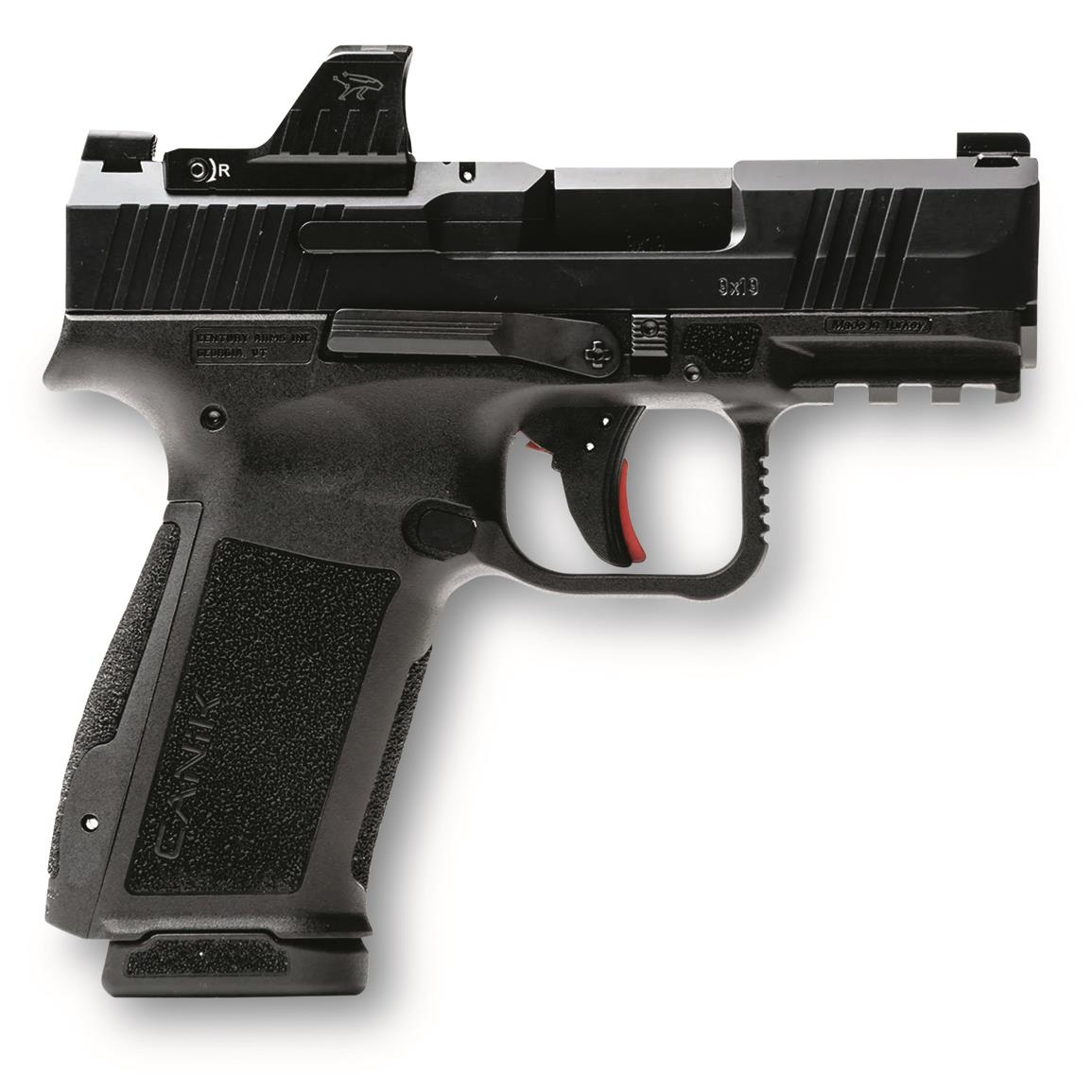 Canik METE MC9L, Semi-auto, 9mm, 3.18" Barrel, 17+1 Rounds, MeCanik MO1 Optic | Sportsman's Guide