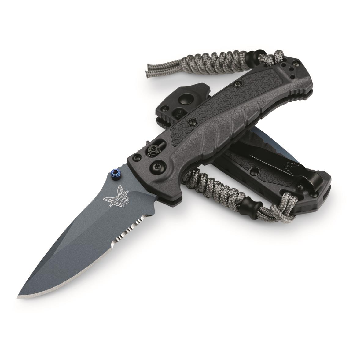 Benchmade 18065SBT-01 Mini Adira Heavy Bait Folding Knife | Sportsman's ...