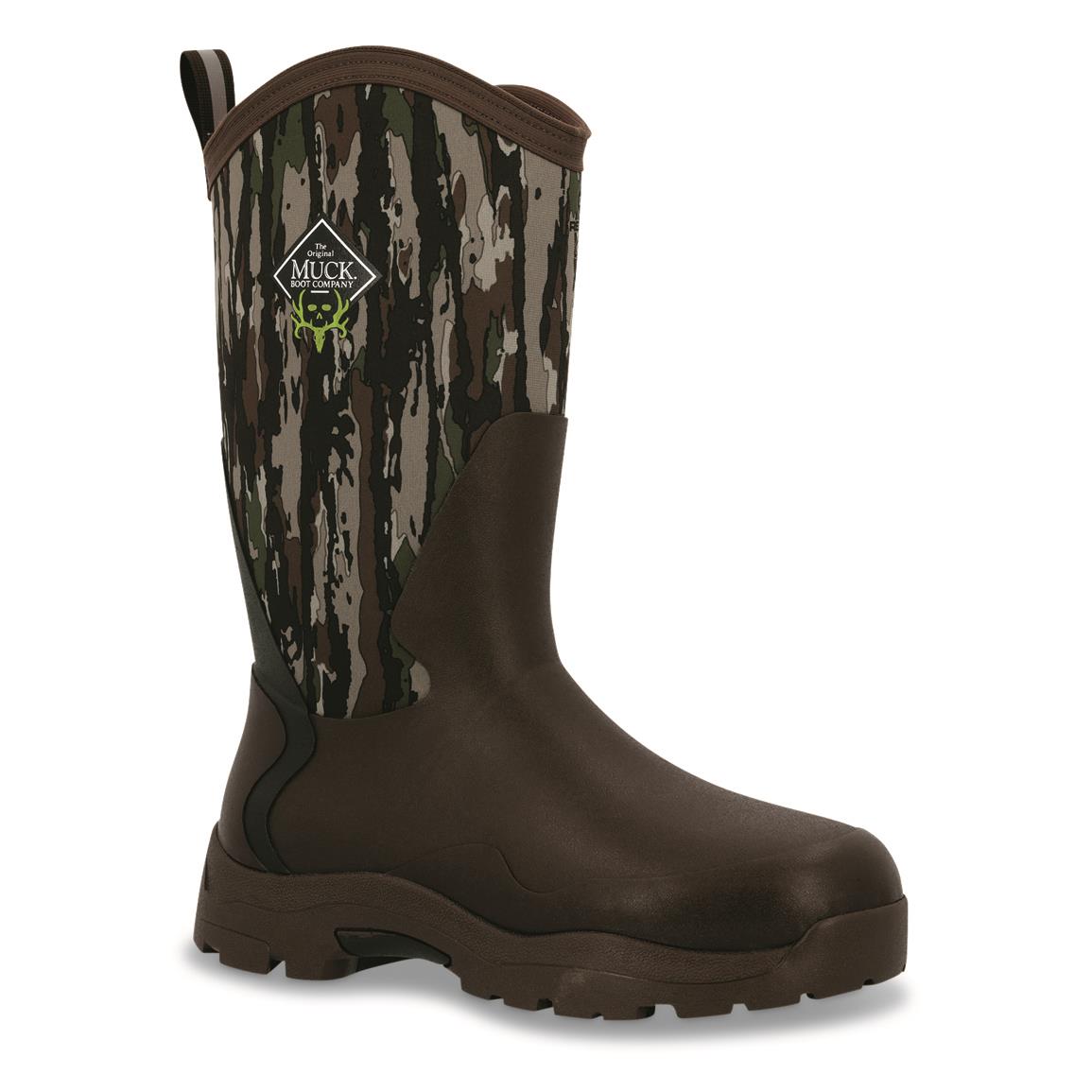 Muck Men's Bone Collector Pathfinder Waterproof Rubber Boot | Sportsman ...