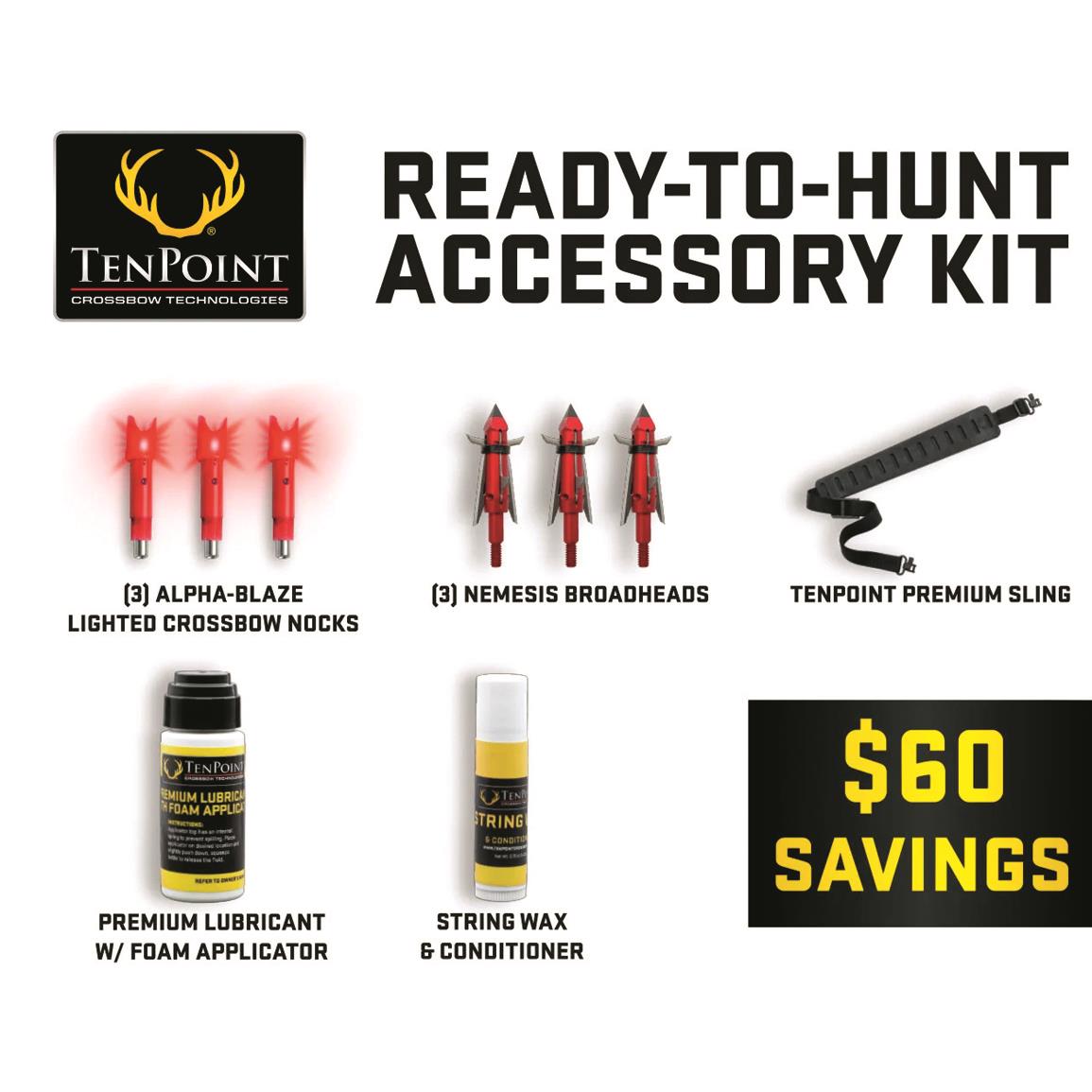 TenPoint Ready-to-Hunt Accessory Kit | Sportsman's Guide