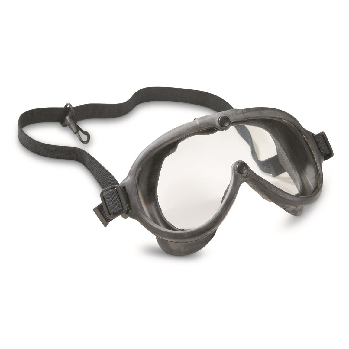 U.S. Military Surplus Bouton Fire Fighters Goggles, New | Sportsman's Guide