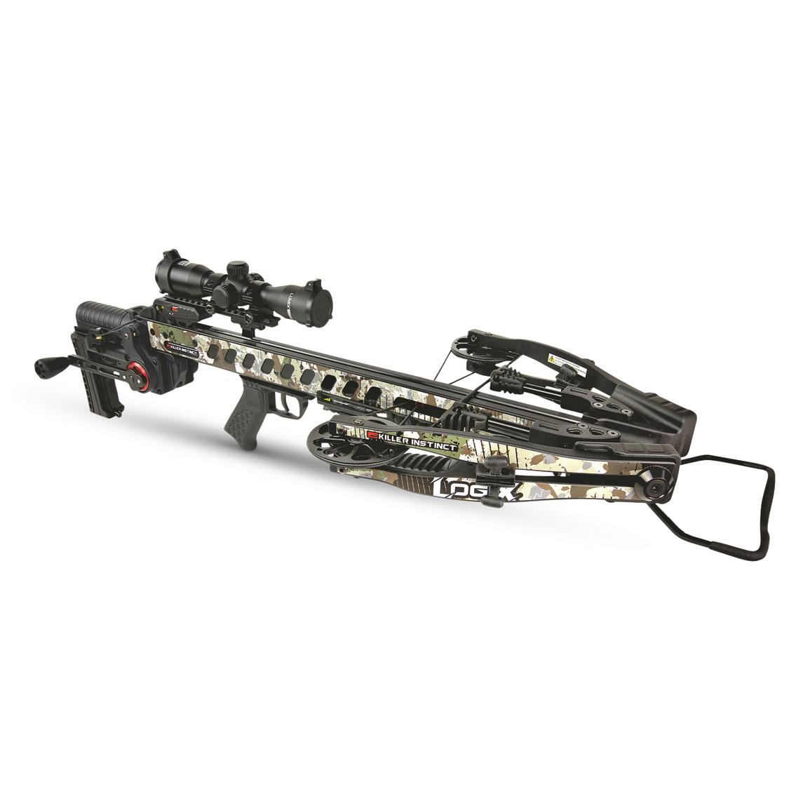 Killer Instinct LOGIX DC 435 RDC Crossbow Kit | Sportsman's Guide