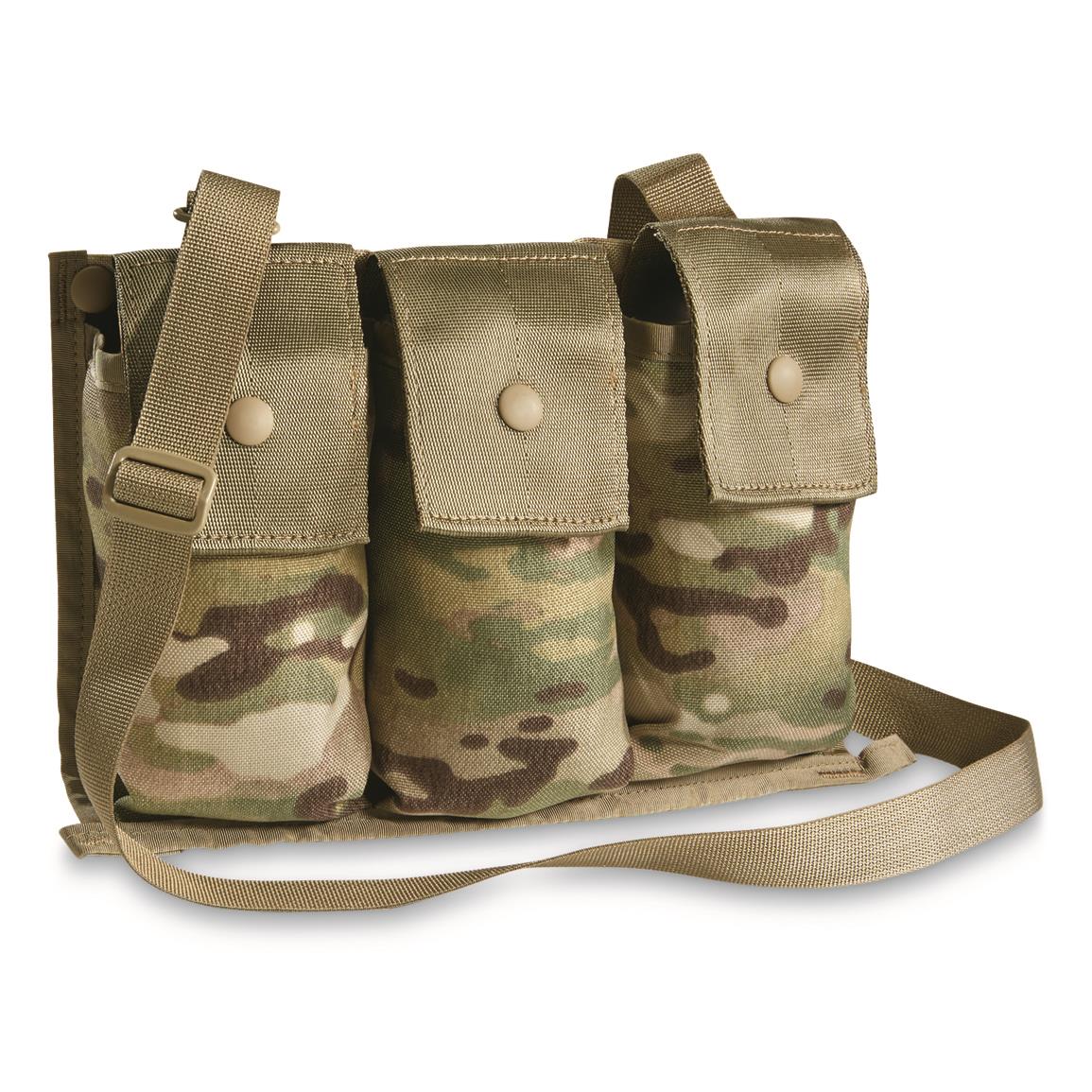 U.S. Military Surplus 3 Pocket Bandoleer, New | Sportsman's Guide