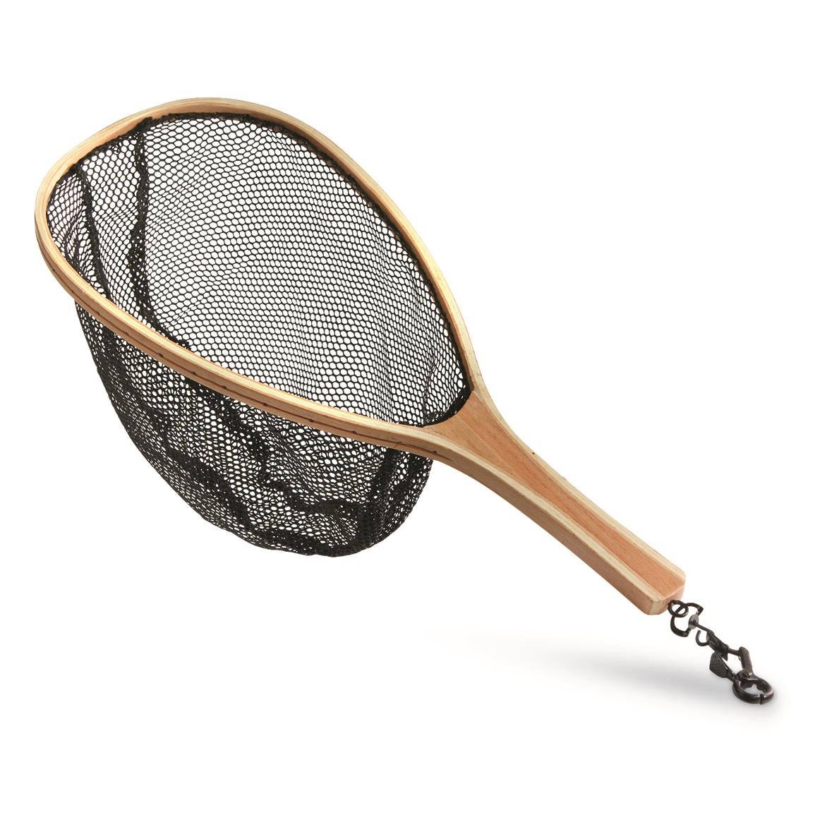 U.S. Municipal Surplus Wood Handle Fishing Net, 2 Pack, New | Sportsman ...