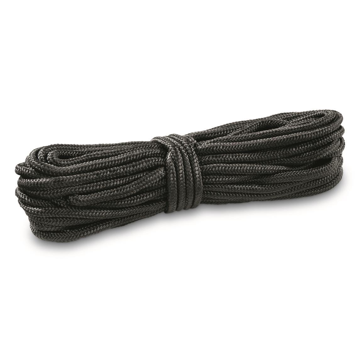 U.S. Municipal Surplus 1/4" 7mm 50 ft. Nylon Rope, 4 Pack, New ...