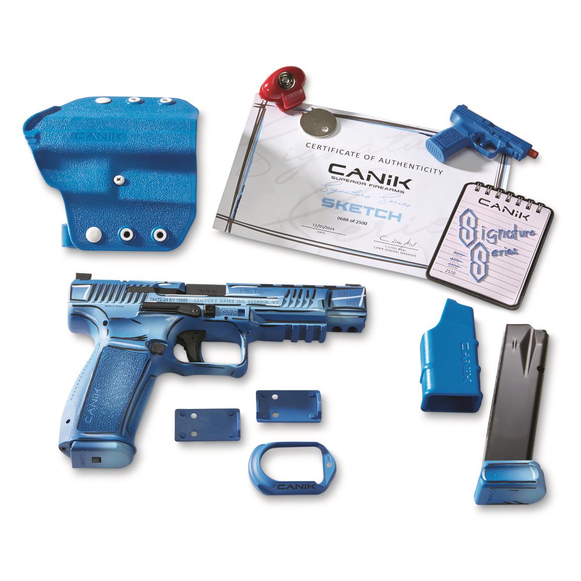 Canik Signature Series Mete SFX Sketch, Semi-auto, 9mm, 5.2" BBL, 20+1 ...