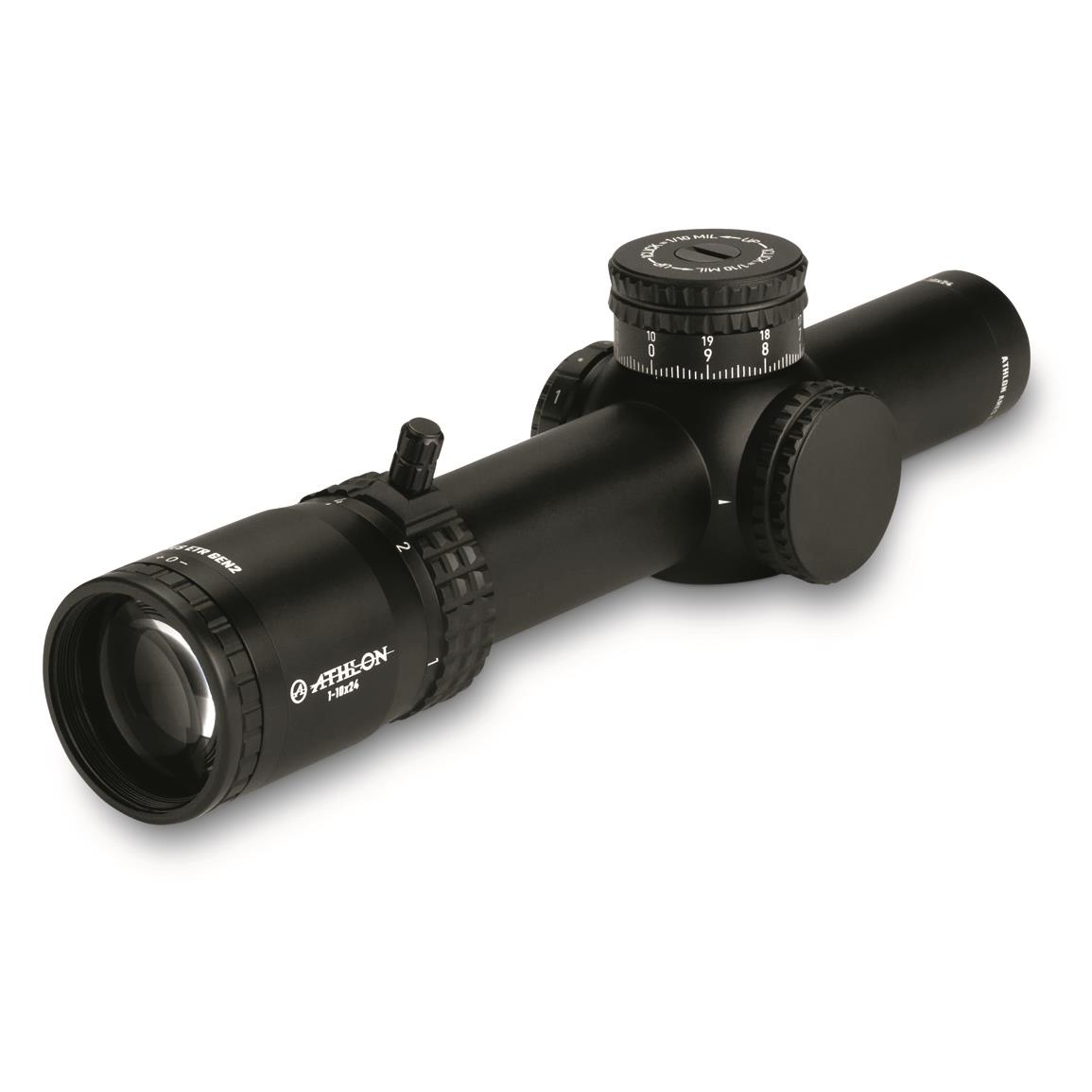 Athlon Ares ETR Gen2 UHD 1-10x24mm Riflescope, FFP, Illuminated ATMR2 ...