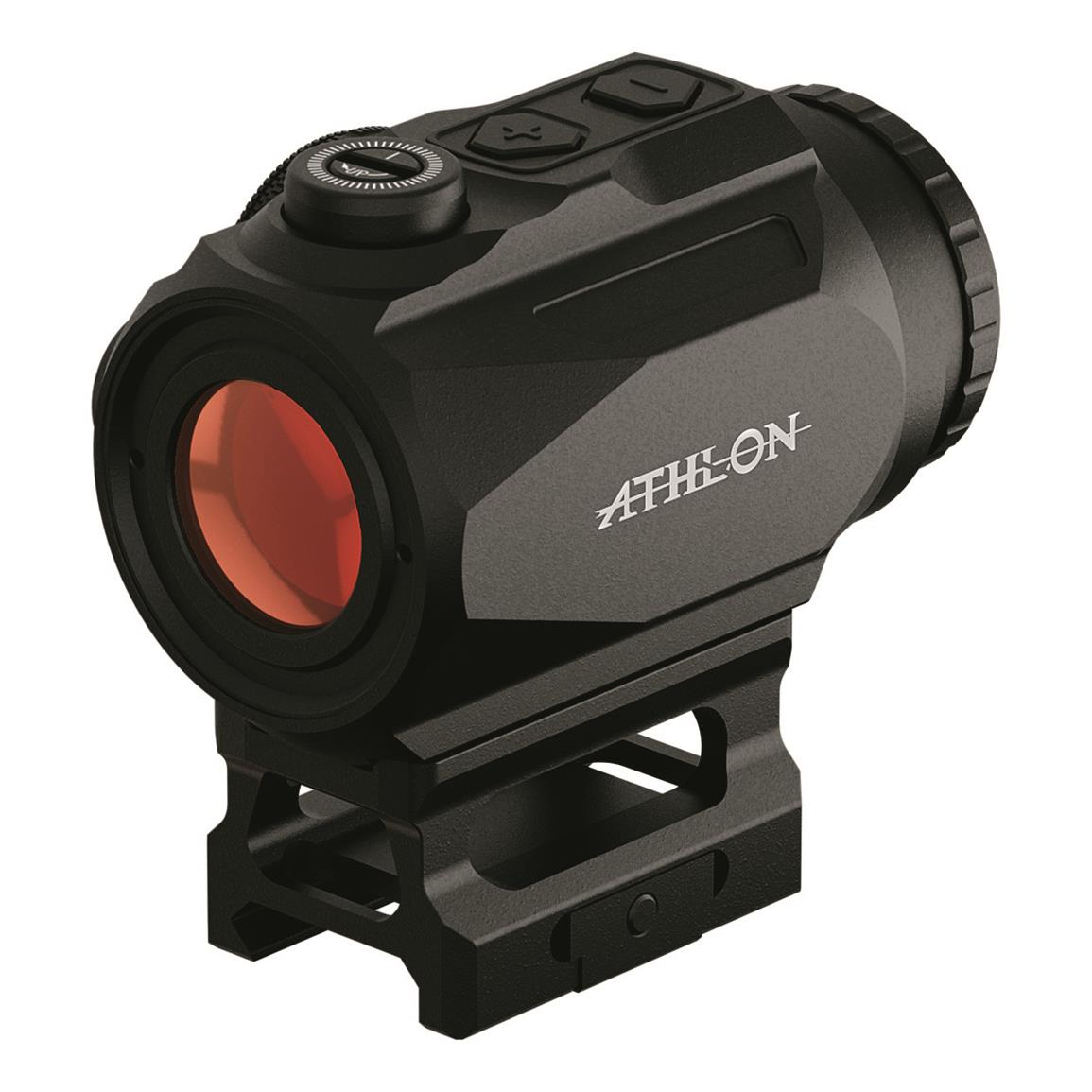 Athlon Midas Flare 1x Prism Scope, Flush Turrets, Red/Green Reticle ...