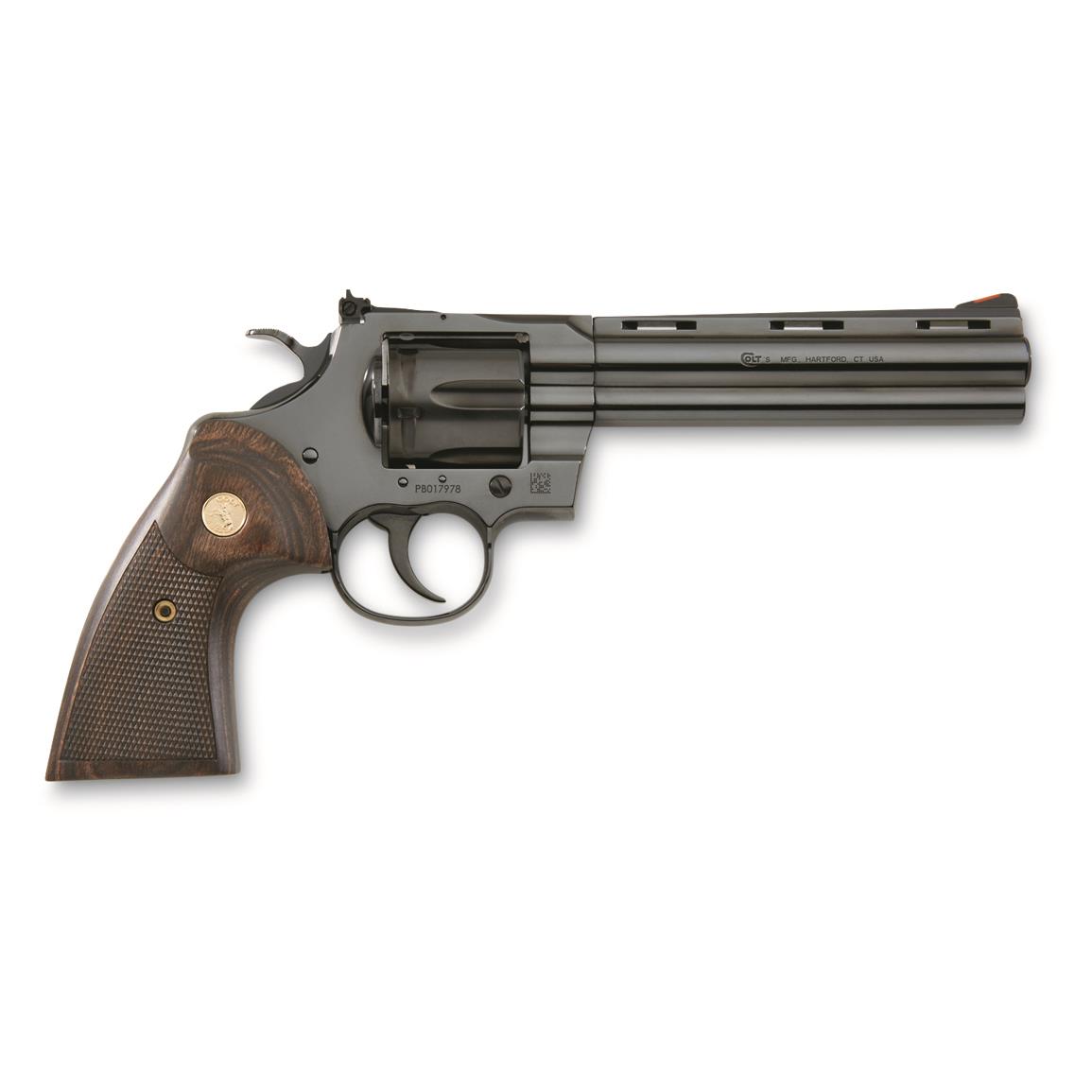 Colt Python 357 Magnum, 6" Barrel, 6 Rounds, Blemished | Sportsman's Guide