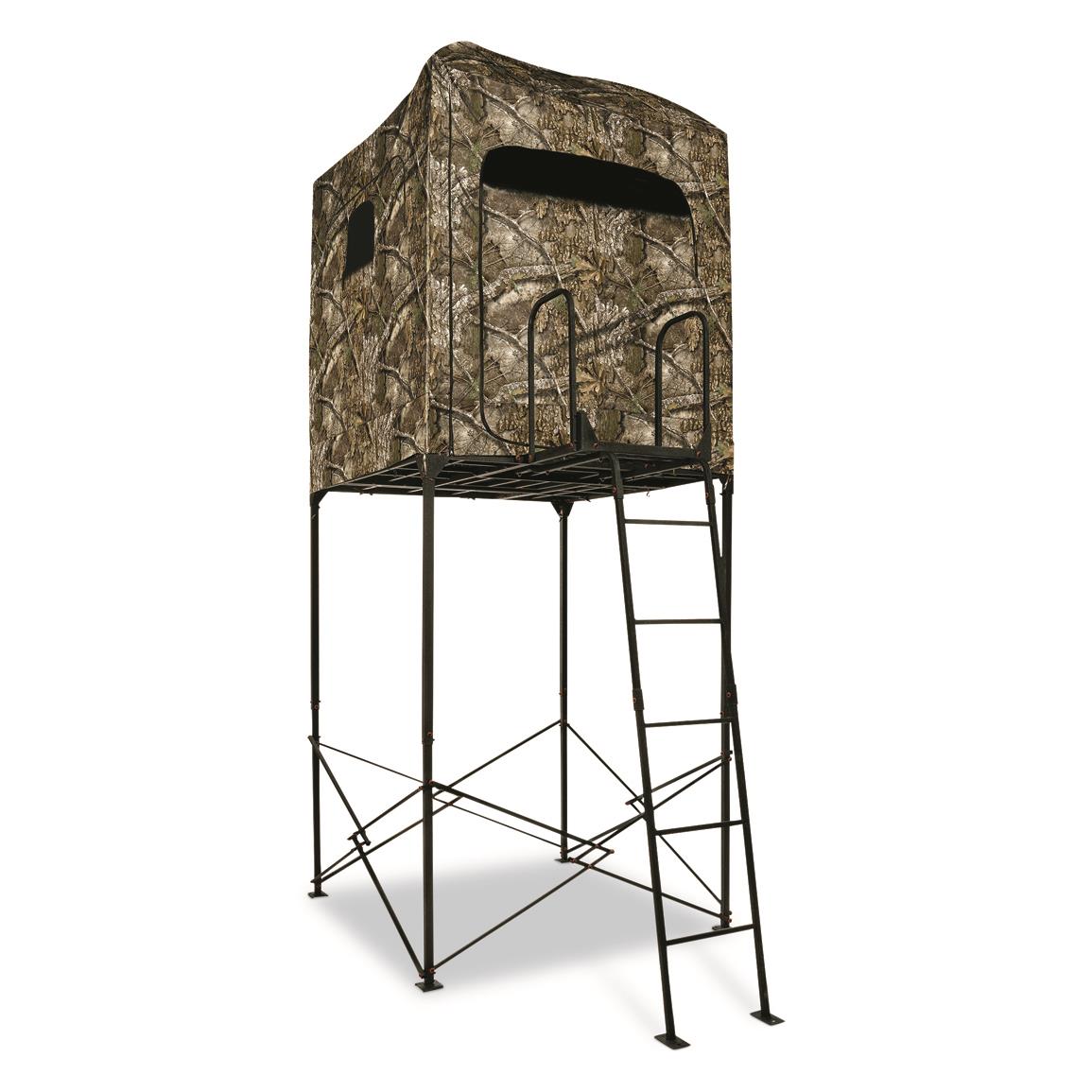 OL'MAN 7' Base Camp Deluxe Quad Pod with Blind Enclosure | Sportsman's ...