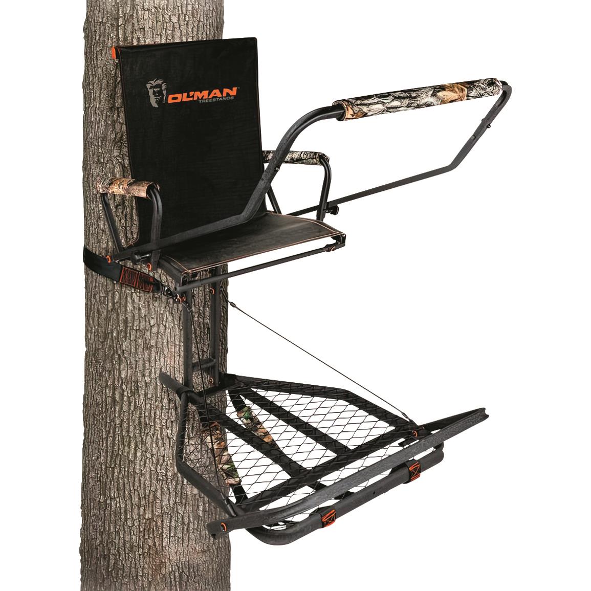 OL'MAN Top Dog Deluxe Hang-On Stand | Sportsman's Guide