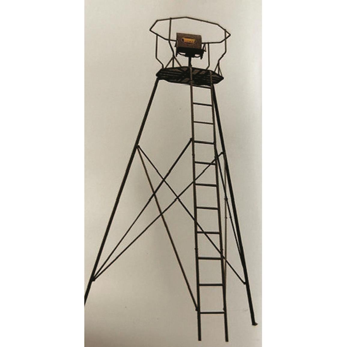 Trophy Treestands Longview 15' 1-Man Tripod | Sportsman's Guide