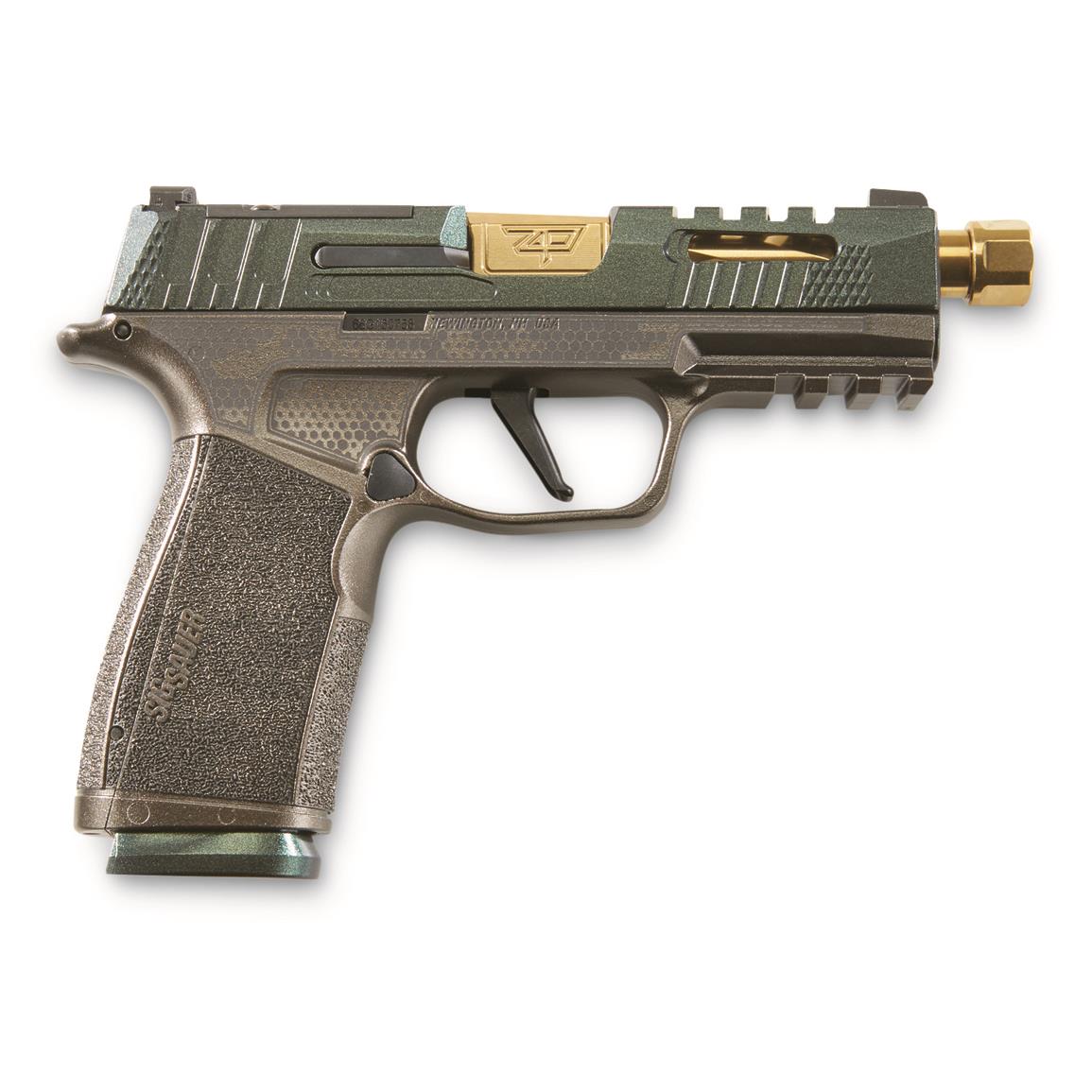 SIG P365 Macro Shark Coast Tactical Cypress Raptor, Semi-automatic, 9mm ...