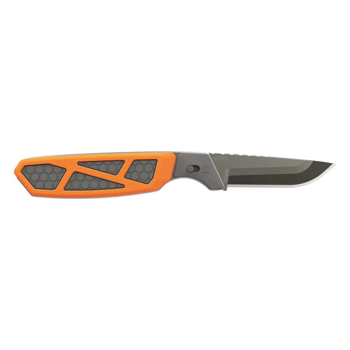 Outdoor Edge 2.5" Razor APX Removable Blade Storage Handle, Fixed Knife ...