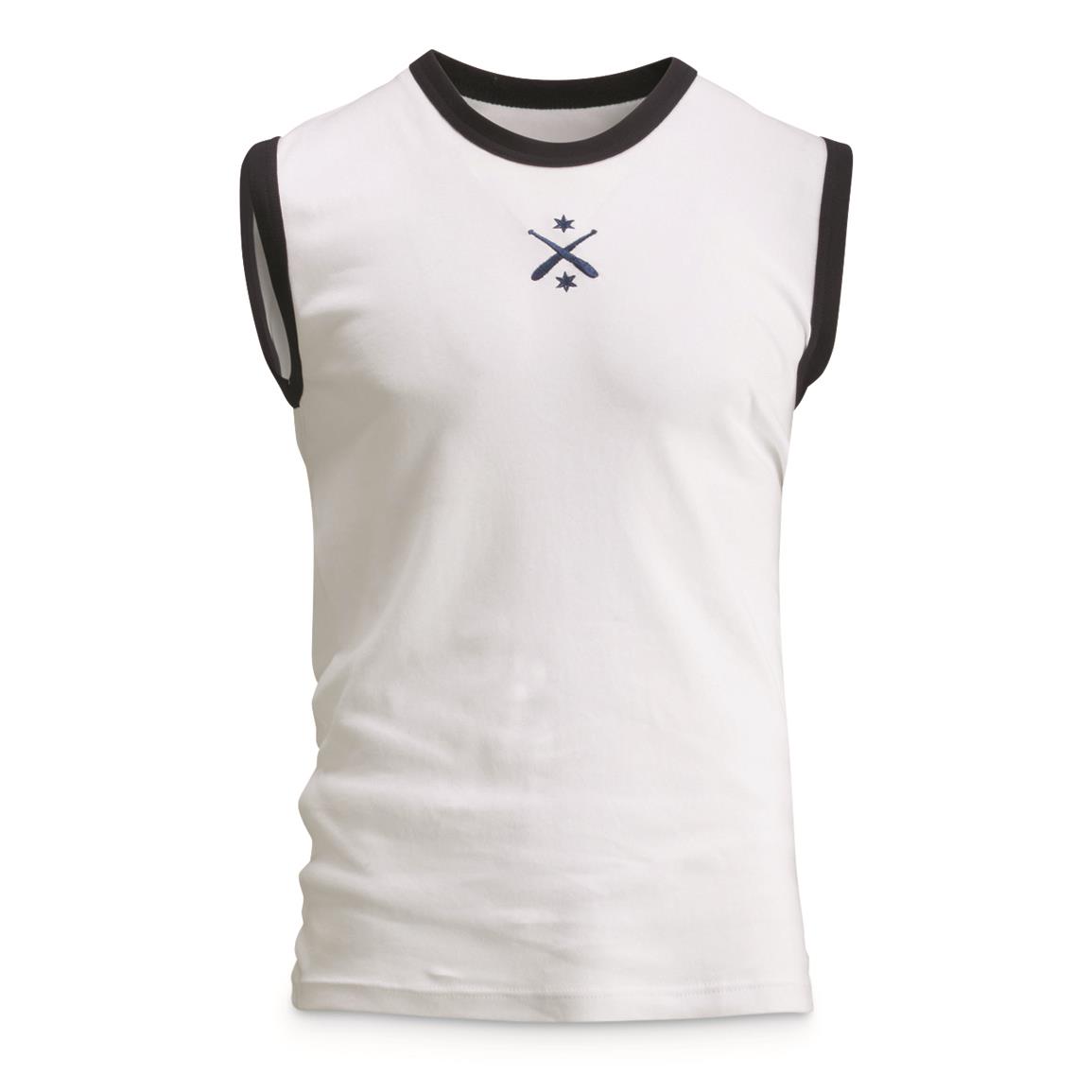 British Military Surplus Physical Training Tank Top Shirt, New, 2 Pack ...