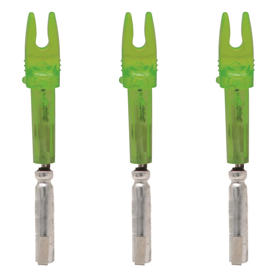 Lumenok X Lighted Arrow Nocks, 3 Pack | Sportsman's Guide