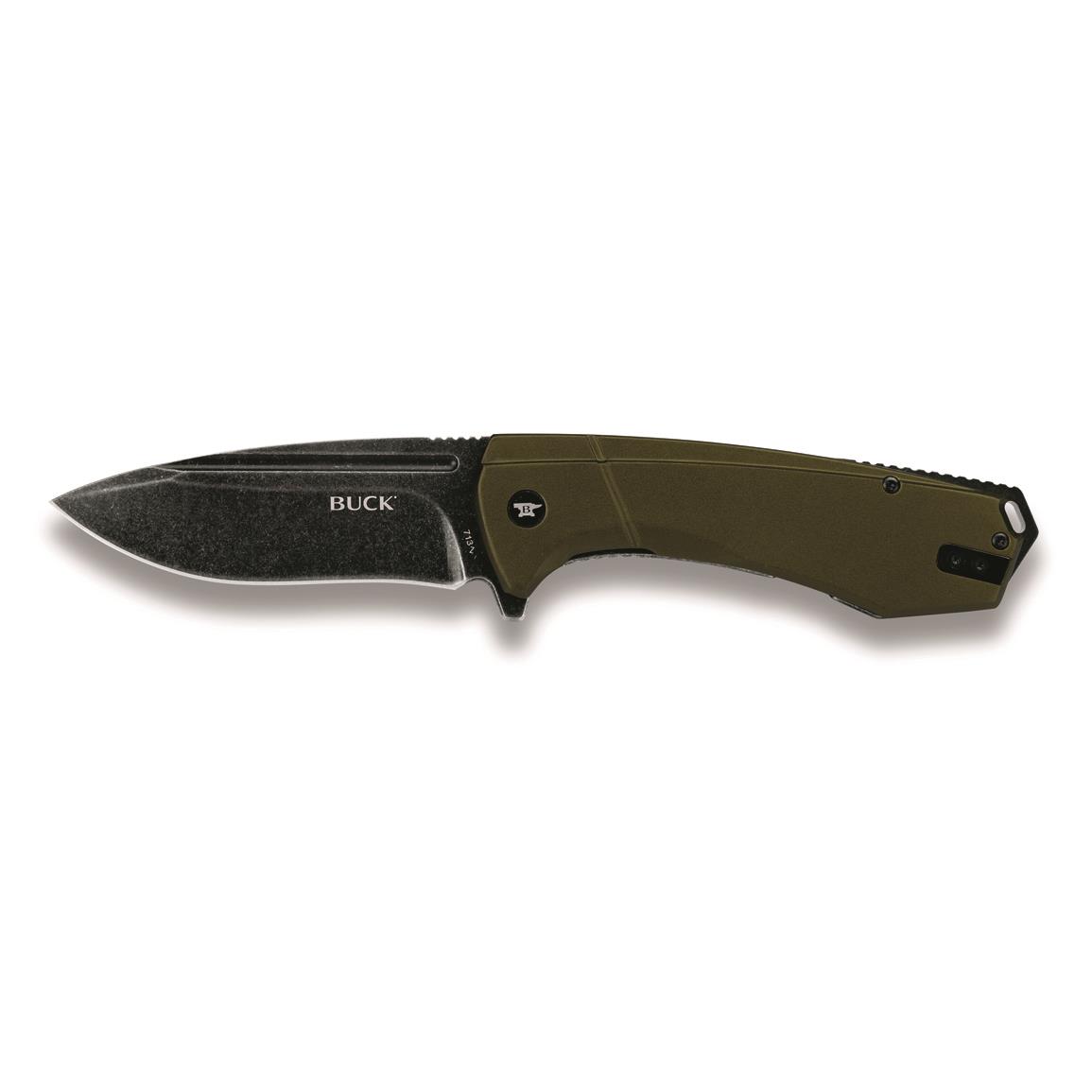 Buck Knives 713 Ruckus Folding Knife, Black/Copper | Sportsman's Guide