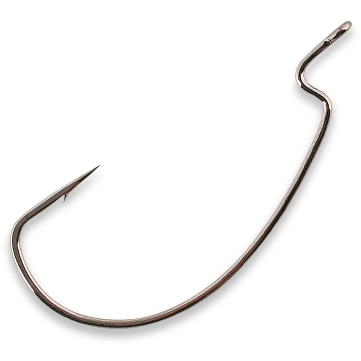 Gamakatsu Offset Extra Wide Gap Hooks, 25 Pack | Sportsman's Guide