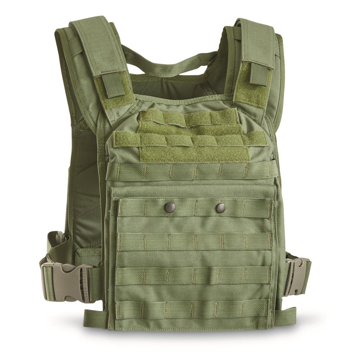 U.S. Military Surplus FireForce Modular Tactical Plate Carrier Vest ...