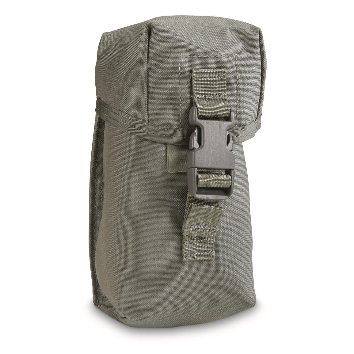 U.S. Military Surplus FireForce Modular Nalgene Bottle/Utility Pouch ...