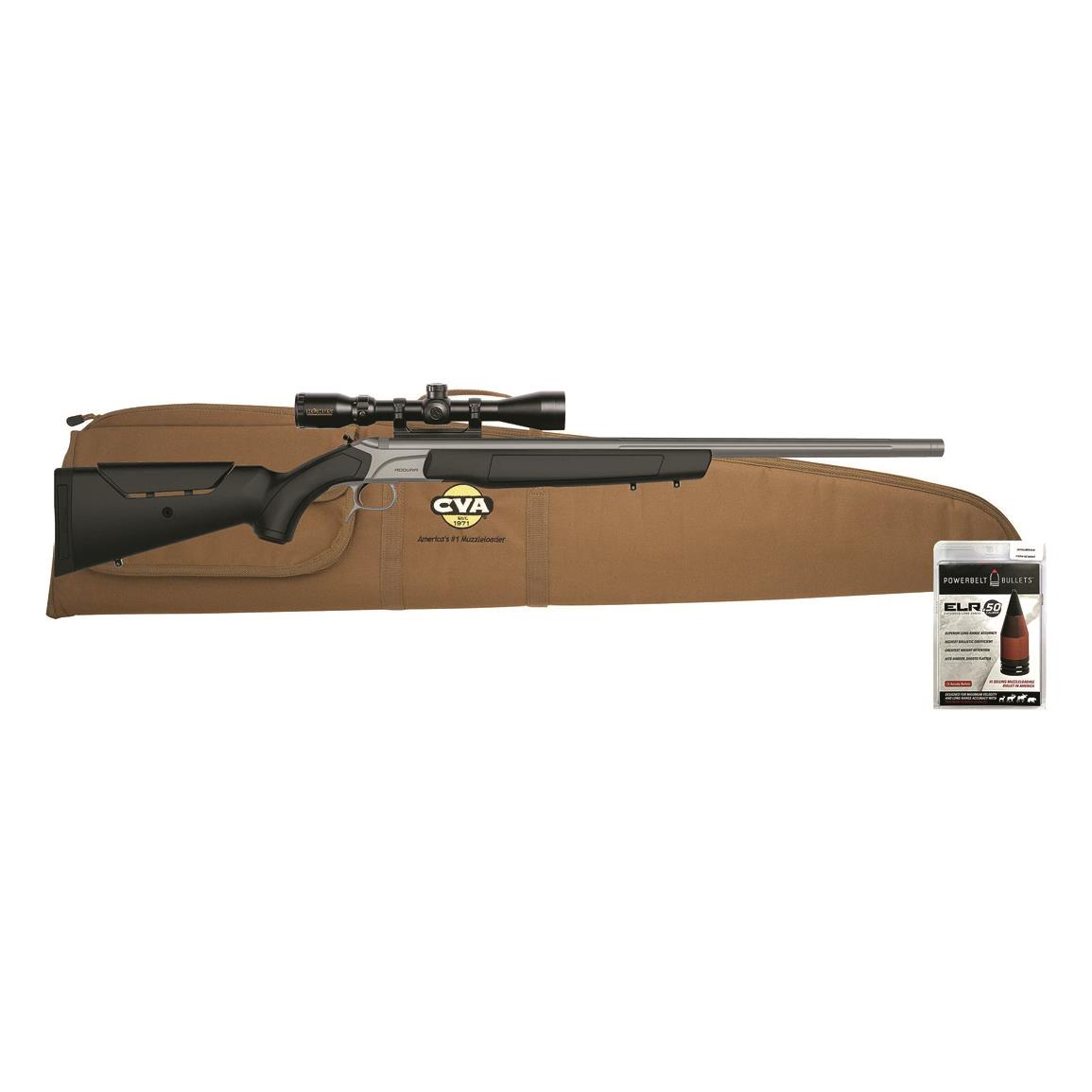 CVA Accura MR-X Muzzleloader, .50 Caliber, 26" Barrel, Stainless/Black ...