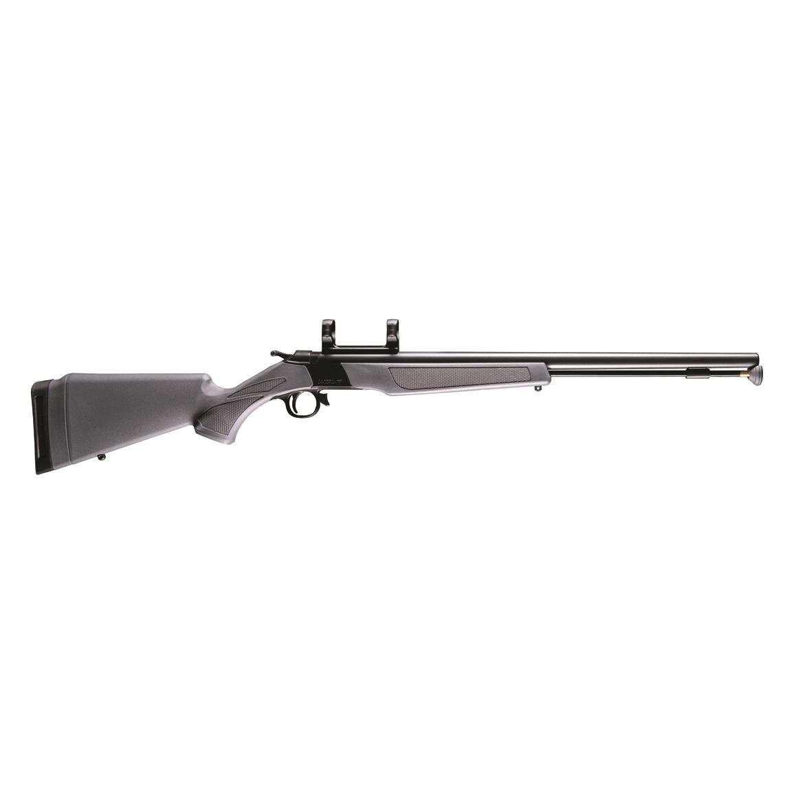 CVA Wolf V2 Muzzleloader, .50 Caliber, 24" Barrel, Blued/Stealth Grey | Sportsman's Guide