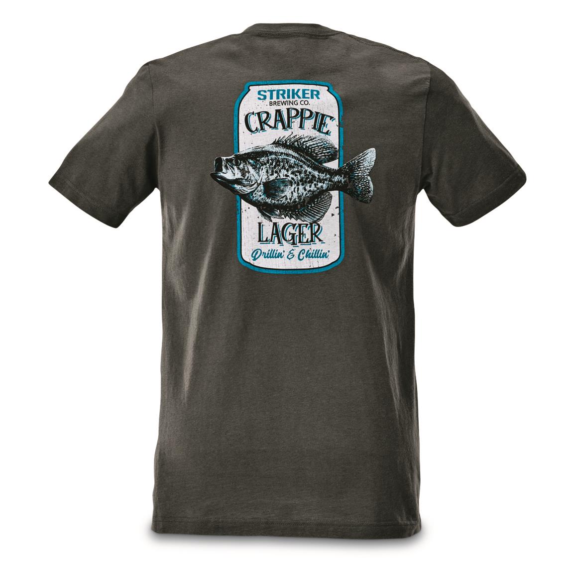 Striker Crappie Lager Tee | Sportsman's Guide