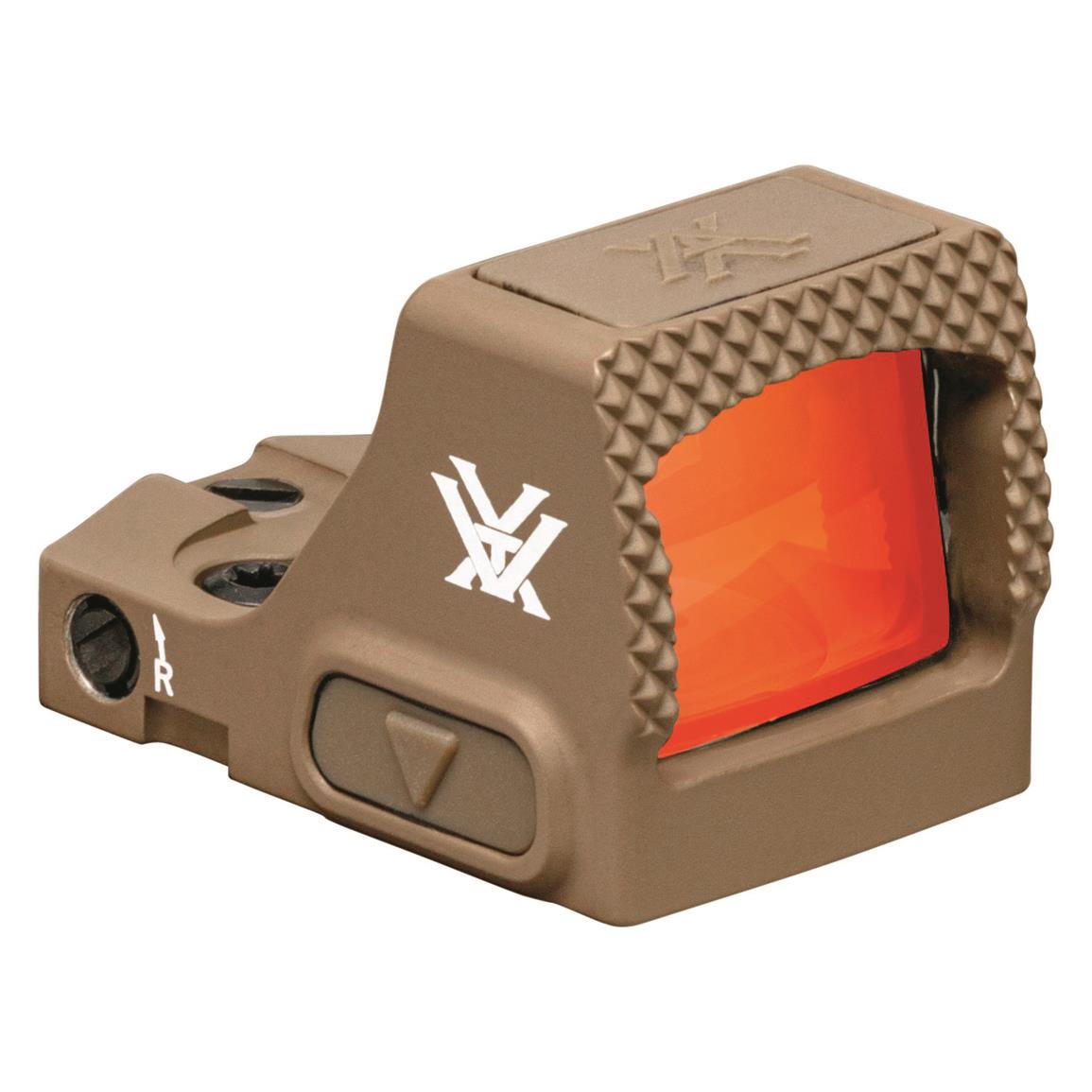 Vortex Defender-CCW Micro Red Dot, 3 MOA Red Dot, Tan | Sportsman's Guide