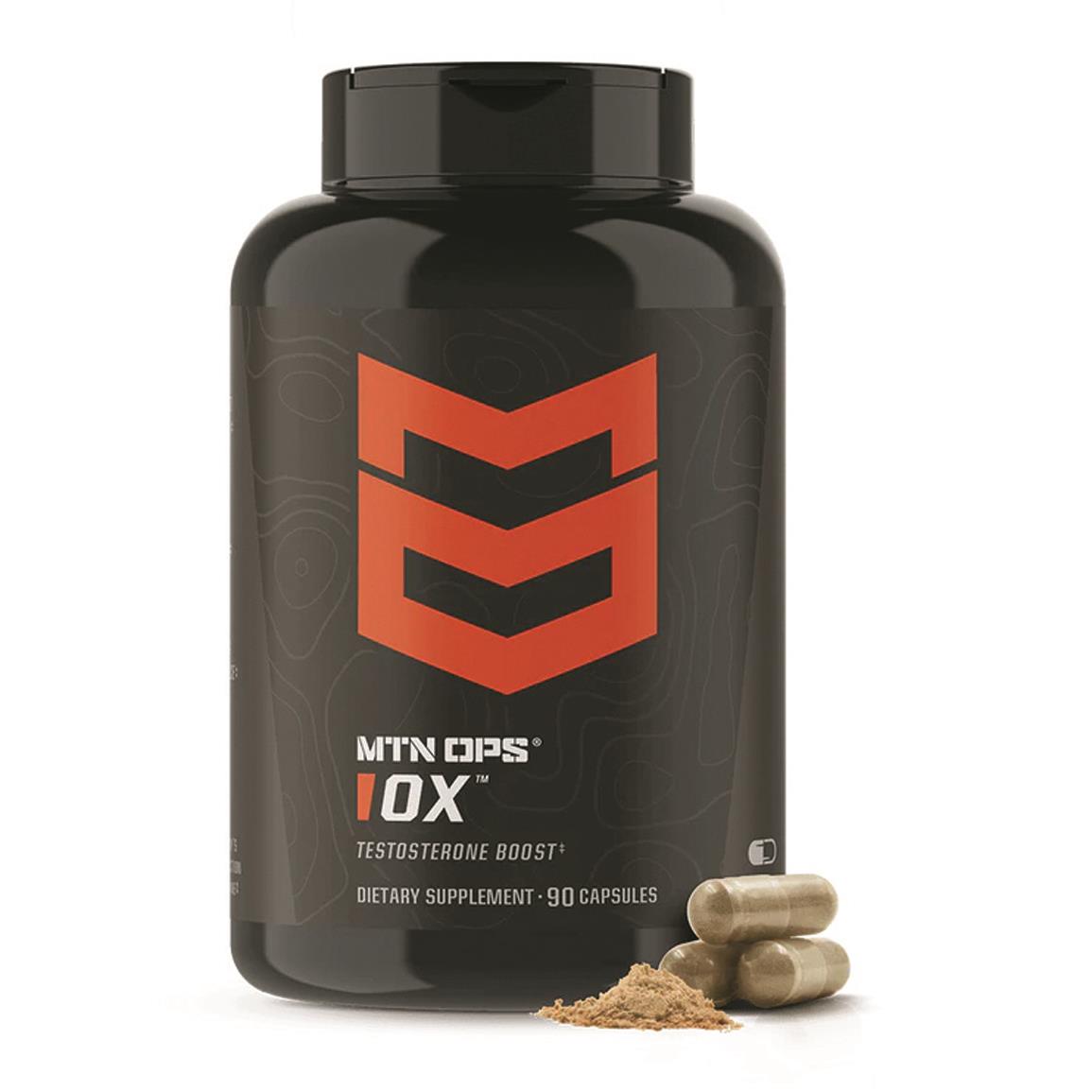 MTN OPS OX Testosterone Boost Capsules, 30 Servings | Sportsman's Guide